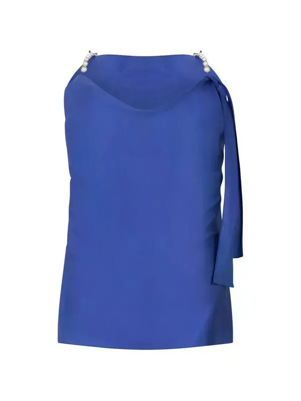 Alberta Ferretti Draped Blouse