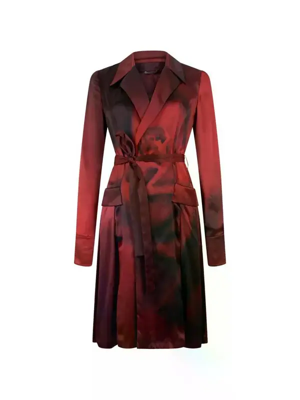Alberta Ferretti Ombre-print Silk Jacket