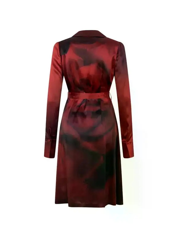 Alberta Ferretti Ombre-print Silk Jacket