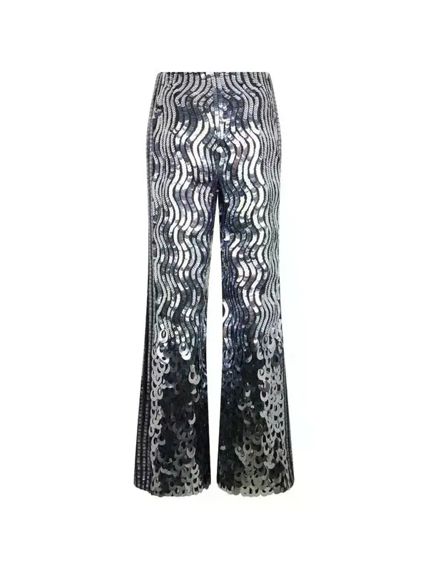 Alberta Ferretti Sequin-embellished Trousers