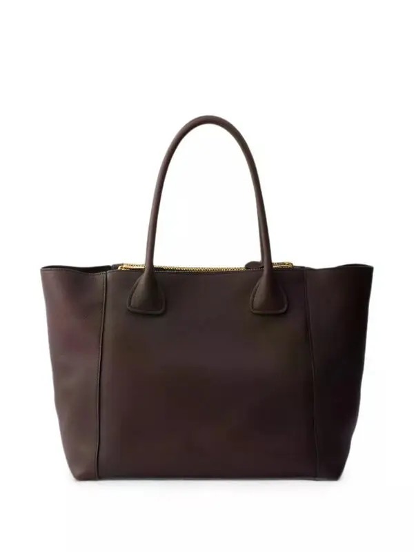 Prada Large Leather Tote Bag