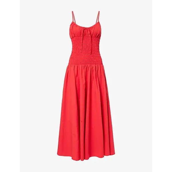 Dissh Paloma Shir Cotton Midi Dress