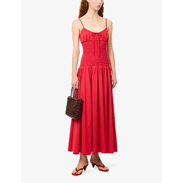 Dissh Paloma Shir Cotton Midi Dress