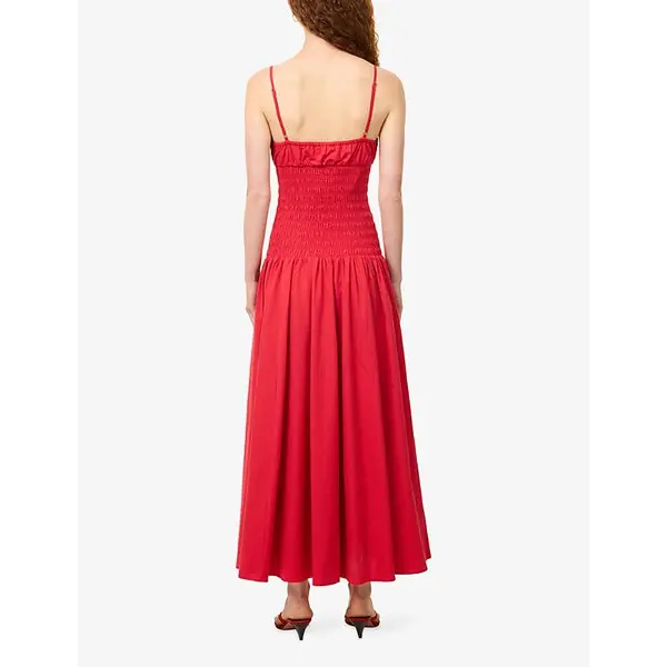 Dissh Paloma Shir Cotton Midi Dress