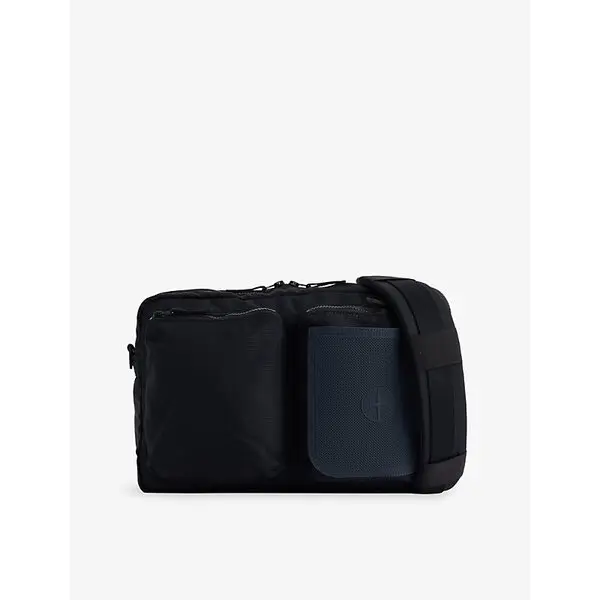 Stone Island Brand-patch Canvas Laptop Case