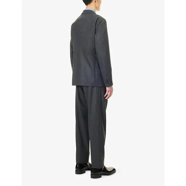 Giorgio Armani Unlined Single-breasted Cashmere Blzzer