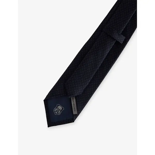 Corneliani Printed Silk Tie