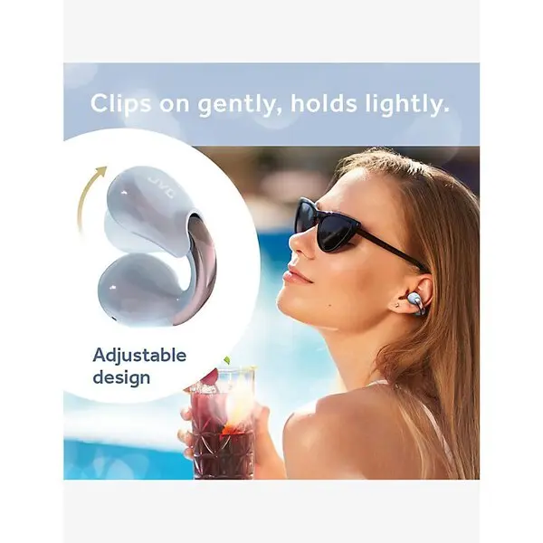 JVC Wireless Open-earcuff Earbuds Nearphones