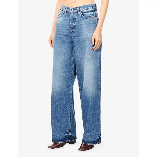 Acne Studios Wide-leg Denim Jeans