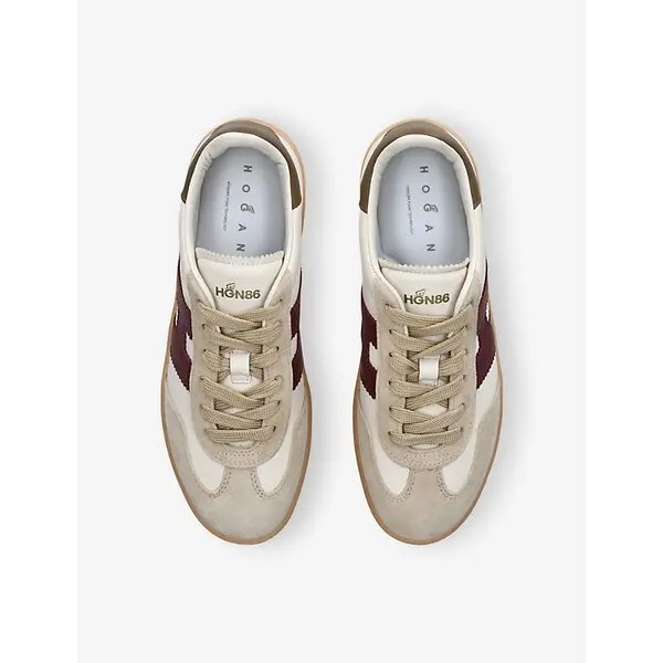 Hogan Leather And Suede Trainers