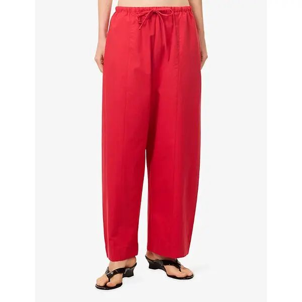 Dissh Ina Relaxed-fit Cotton Trousers
