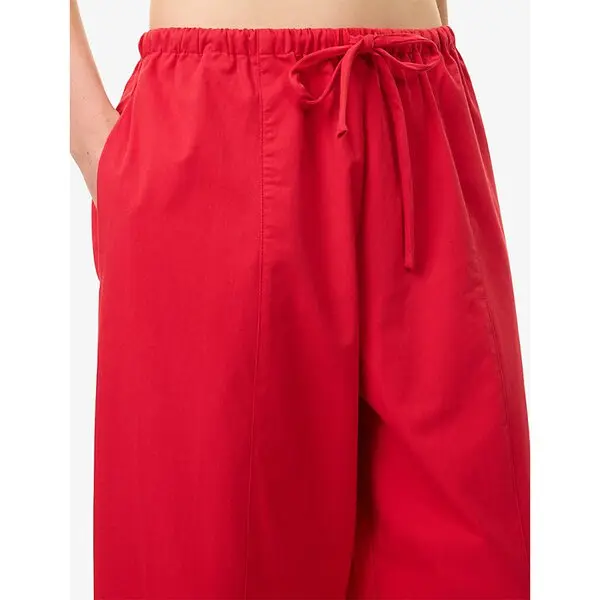 Dissh Ina Relaxed-fit Cotton Trousers