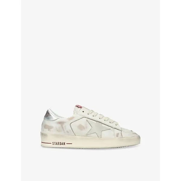 GOLDEN GOOSE Stardan 10273 Leather Low-top Trainers - White/oth