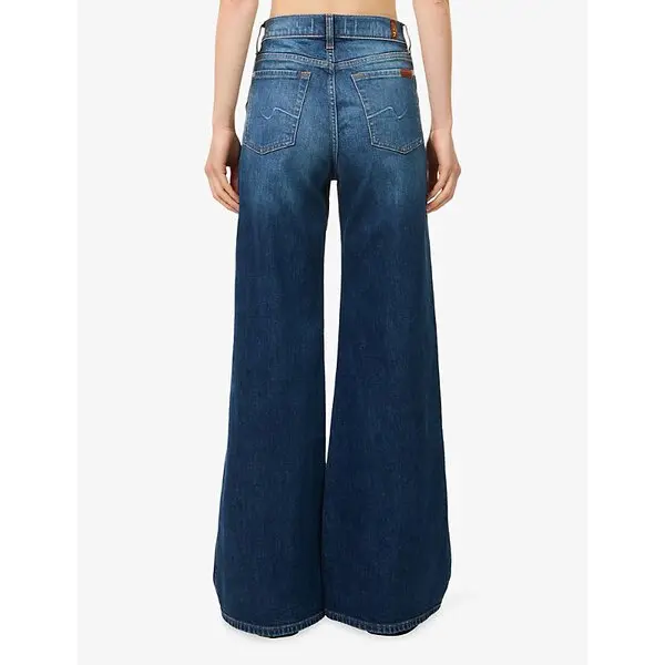 7 For All Mankind Lotta Flared Denim Jeans