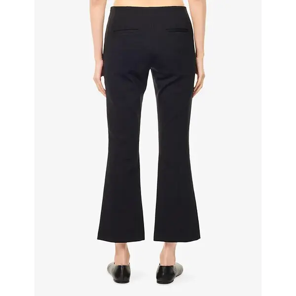 ASHLYN Cody Kick Flare Stretch-jersey Trousers