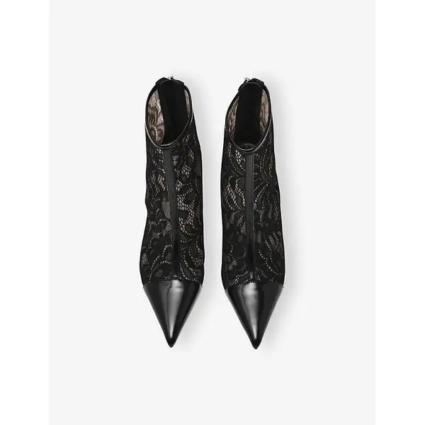 Steve Madden Arlette Lace Heeled Ankle Boots