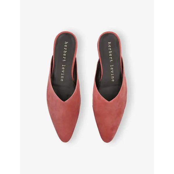 HERBERT LEVINE Homebody Suede Slippers