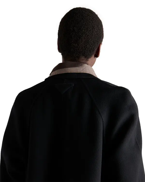 Prada Single-breasted Cashmere And Wool Coat