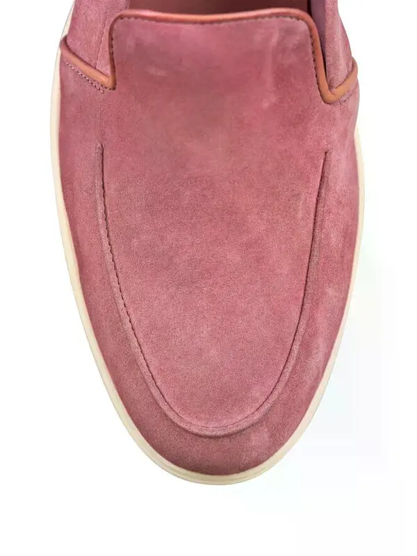 Santoni Suede Loafers