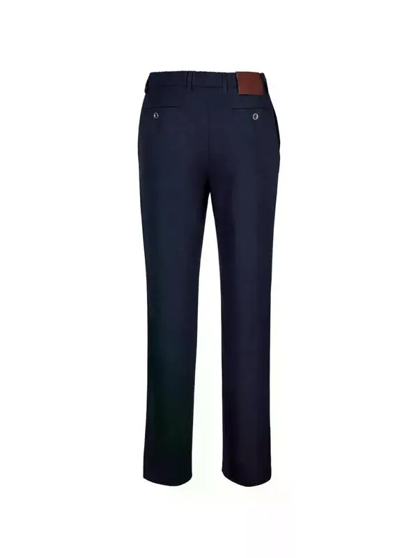 Kiton Pressed-crease Tailored Trousers