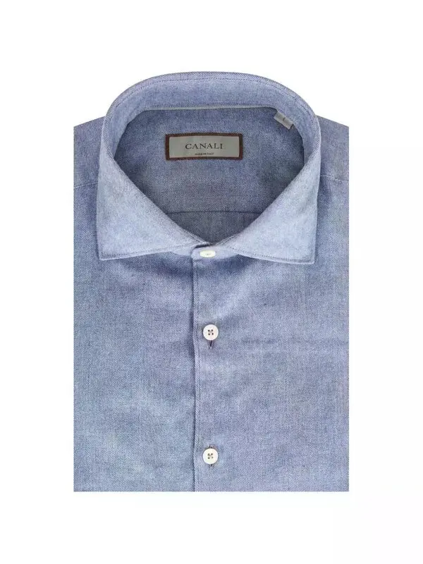 Canali Herringbone-pattern Shirt