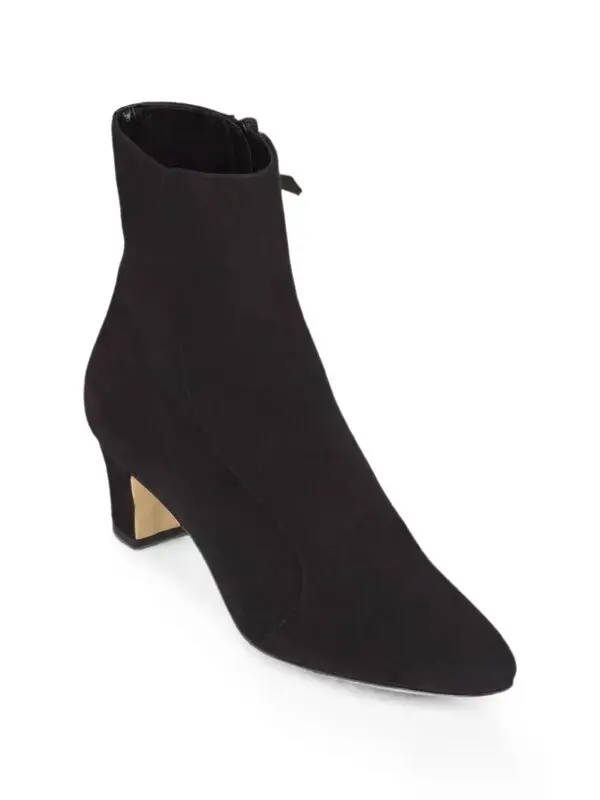 Manolo Blahnik Myconia Suede Ankle Boots