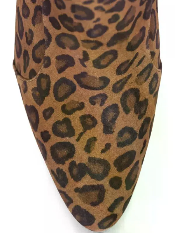 Manolo Blahnik Myconia Leopard-print Ankle Boots