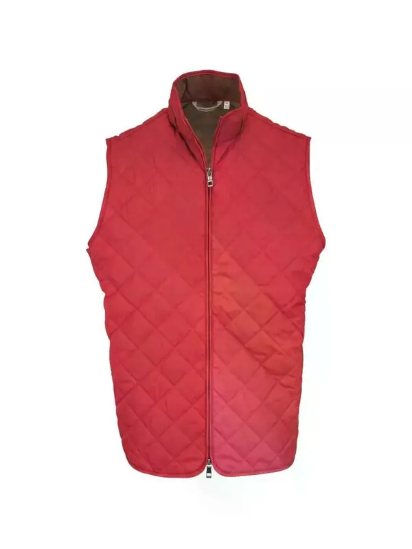 Peter Millar Quilted High-neck Gilet