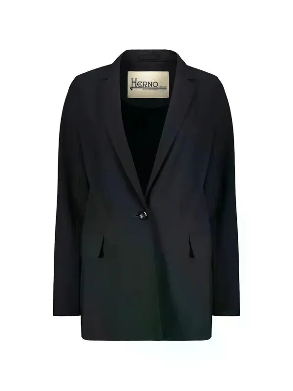 Herno Single-breasted Notched-lapel Blazer