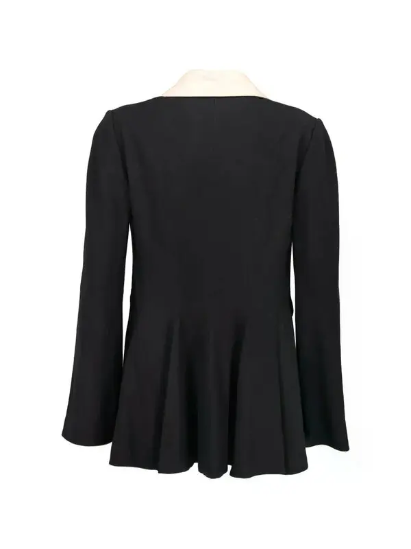 Chloé Cropped Tailcoat Contrast-collar Jacket