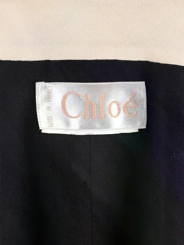 Chloé Cropped Tailcoat Contrast-collar Jacket