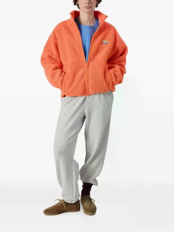 American Vintage Shearling-effect Jacket - Orange