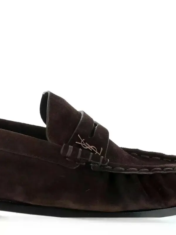 Saint Laurent Le Loafers Supple In Suede