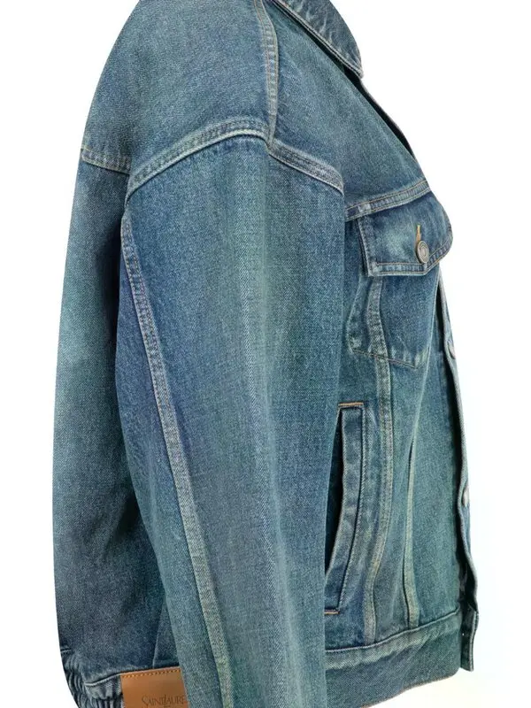 Saint Laurent 70s Trucker Denim Jacket