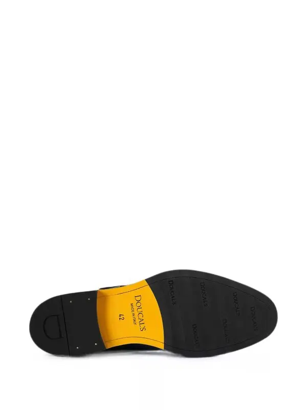 DOUCAL'S Double-buckle Monk Shoes