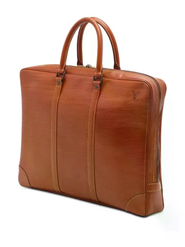 LOUIS VUITTON Epi Leather Porte Documents Voyage Business Bag
