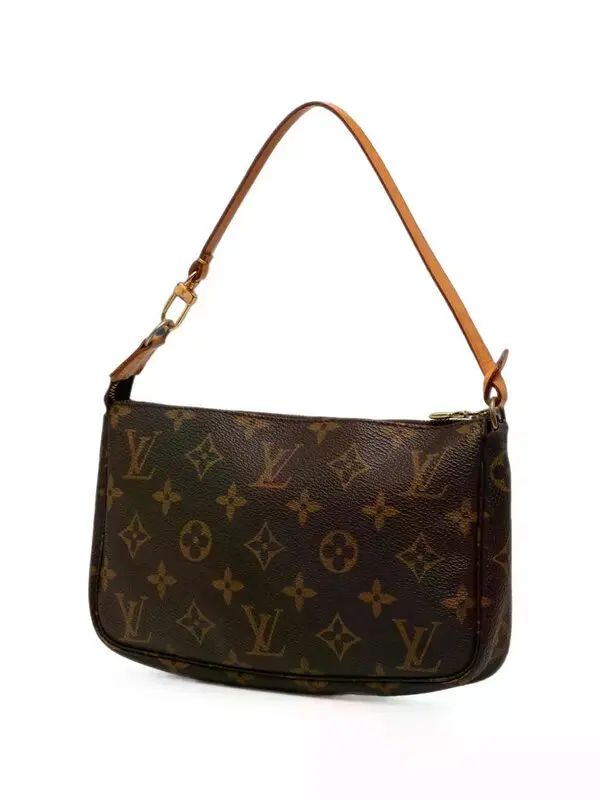 LOUIS VUITTON 2000 Monogram Pochette Accessoires Shoulder Bag