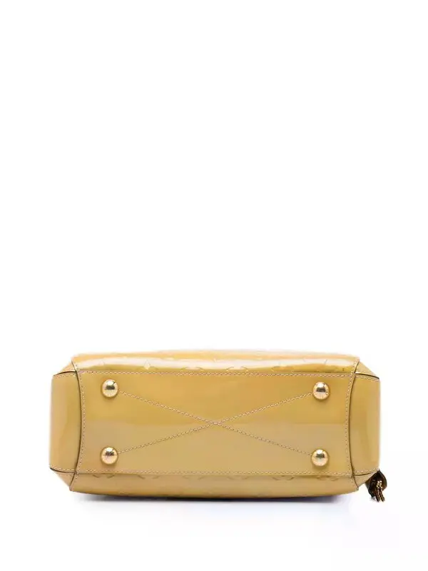 LOUIS VUITTON 2015 Monogram Vernis Montaigne Bb Satchel