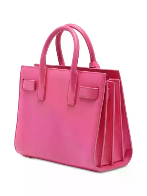 Saint Laurent Nano Sac De Jour Satchel - Pink