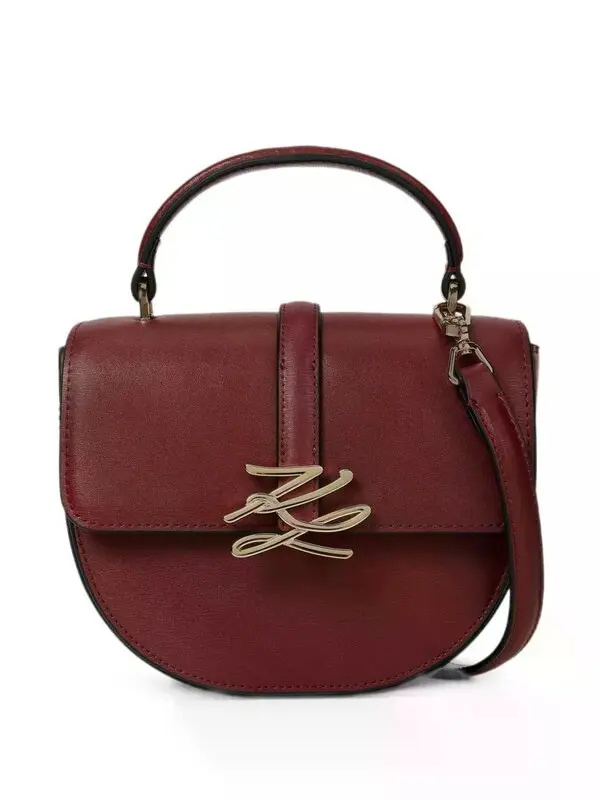 Karl Lagerfeld K/autograph Cross Body Top-handle Bag - Red