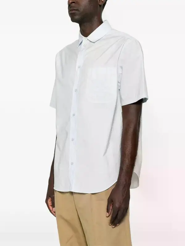 Loewe Anagram-embroidered Short-sleeves Shirt