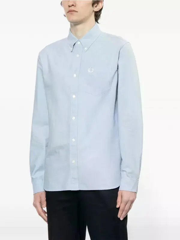 Fred Perry Logo-embroidered Shirt
