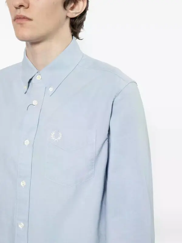 Fred Perry Logo-embroidered Shirt