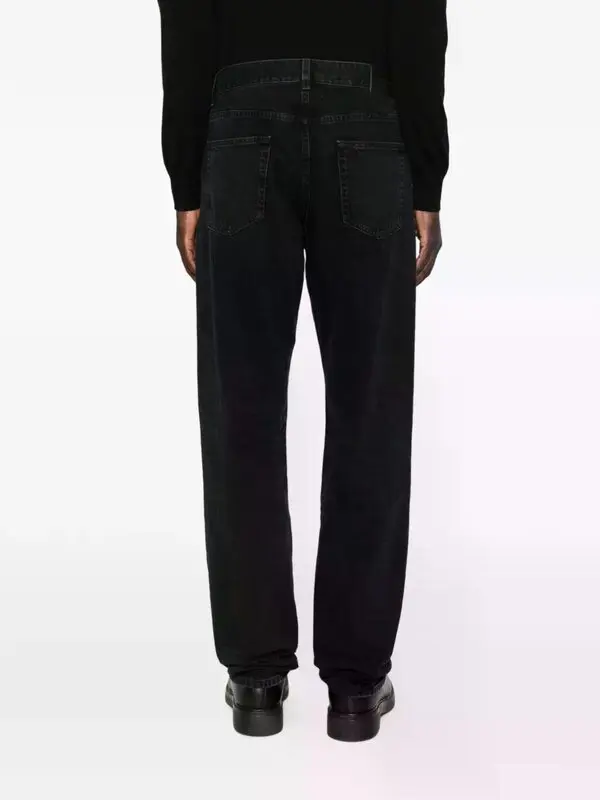 Saint Laurent Logo-patch Jeans