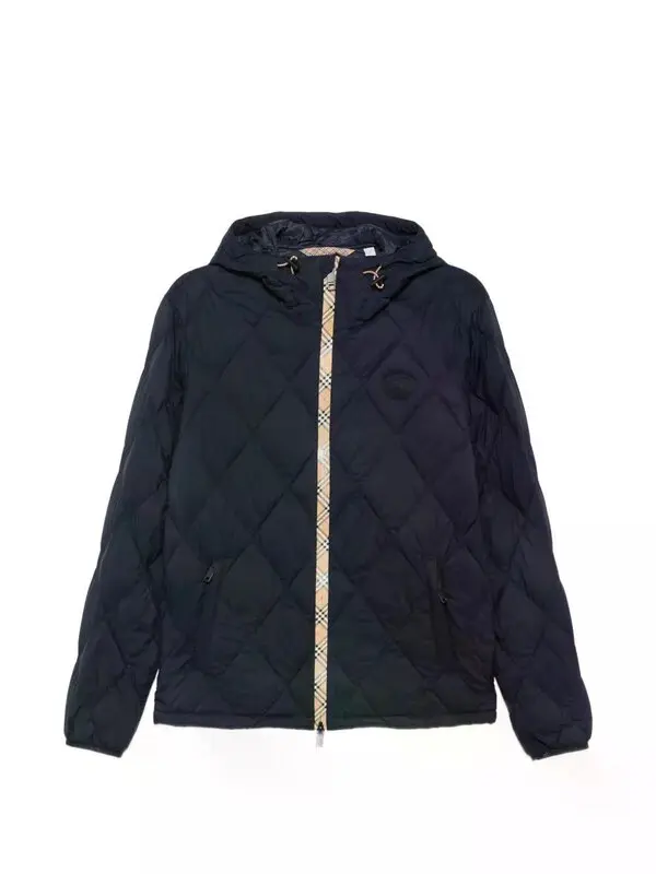 Burberry Quilted Hooded Jacket
