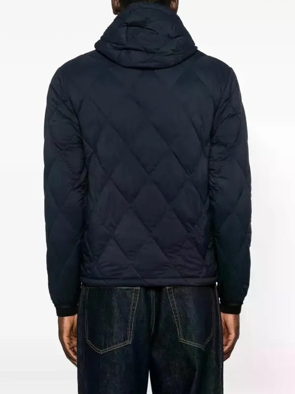 Burberry Quilted Hooded Jacket
