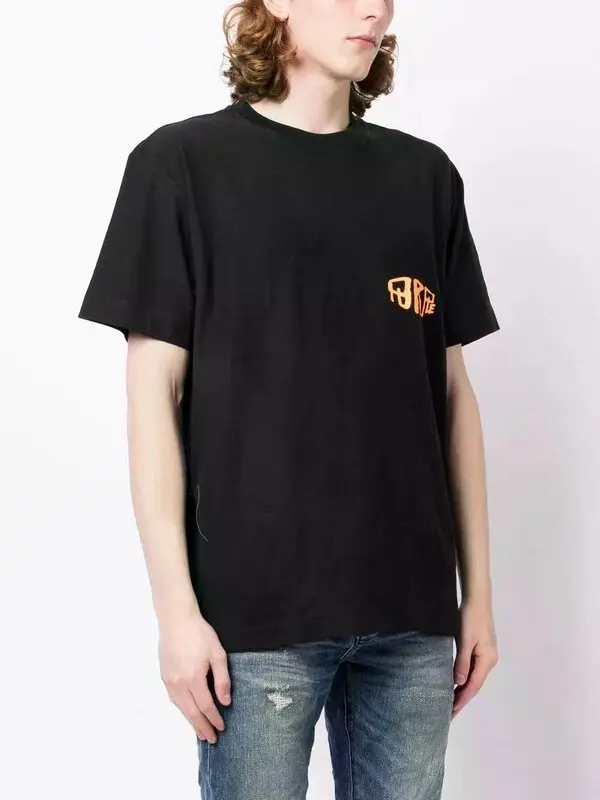 PURPLE BRAND Textured Short-sleeve T-shirt
