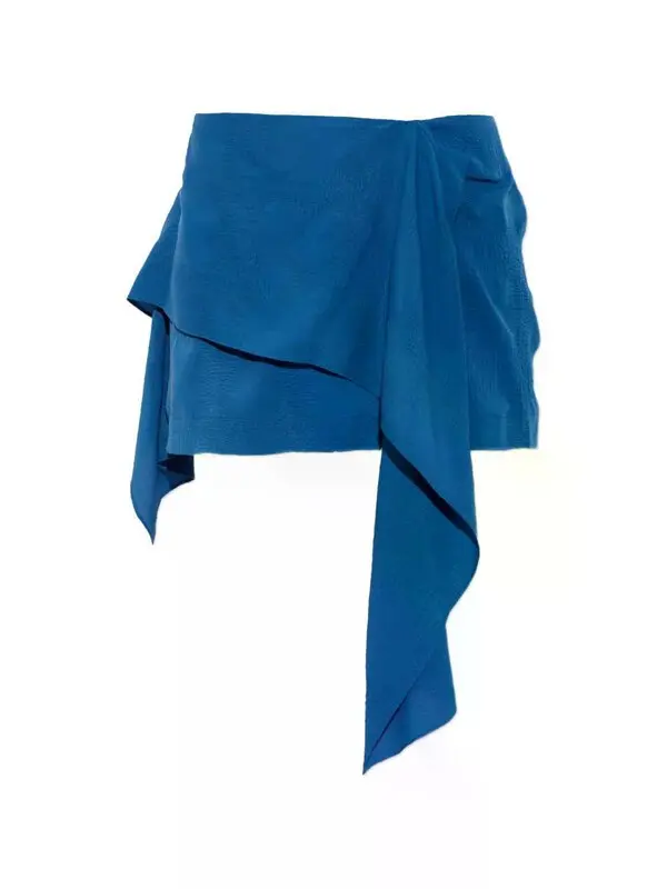 IRO PARIS Draped Layered Mini Skirt