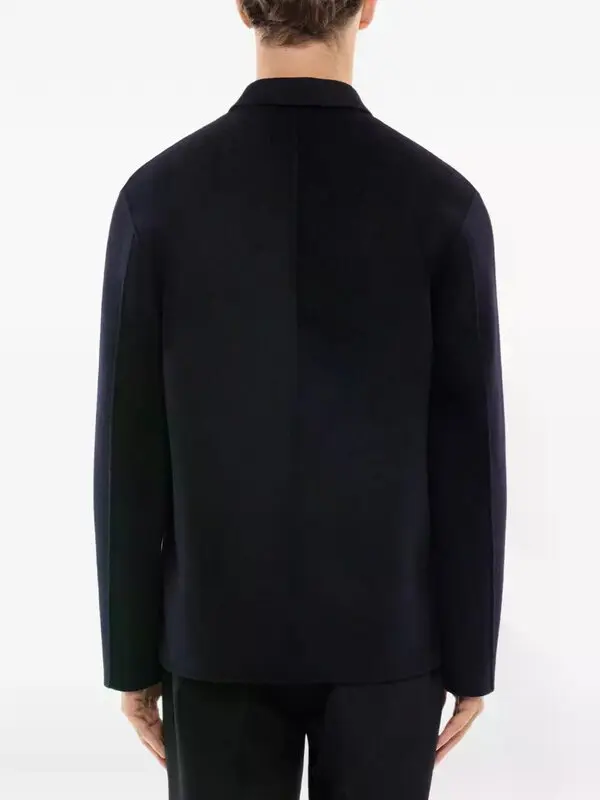 FURSAC Classic-collar Patch-pocket Coat