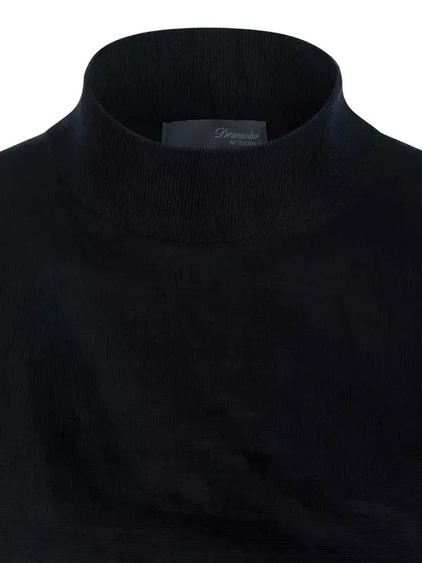 DRUMOHR High-neck Virgin Wool Sweater